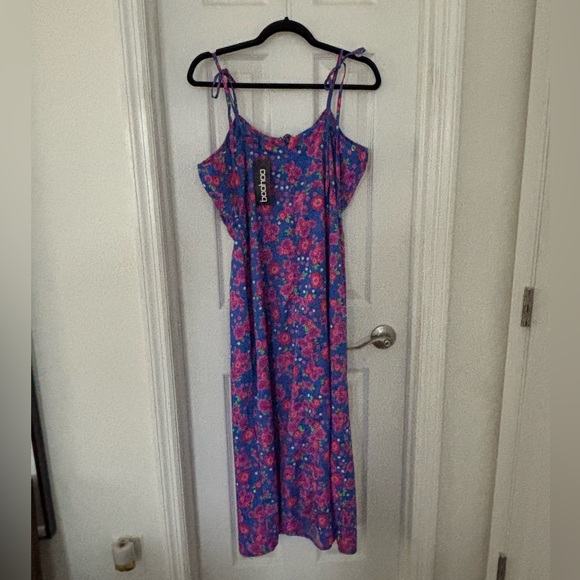 Boohoo | Dresses | Colorful Maxi Dress | Poshmark